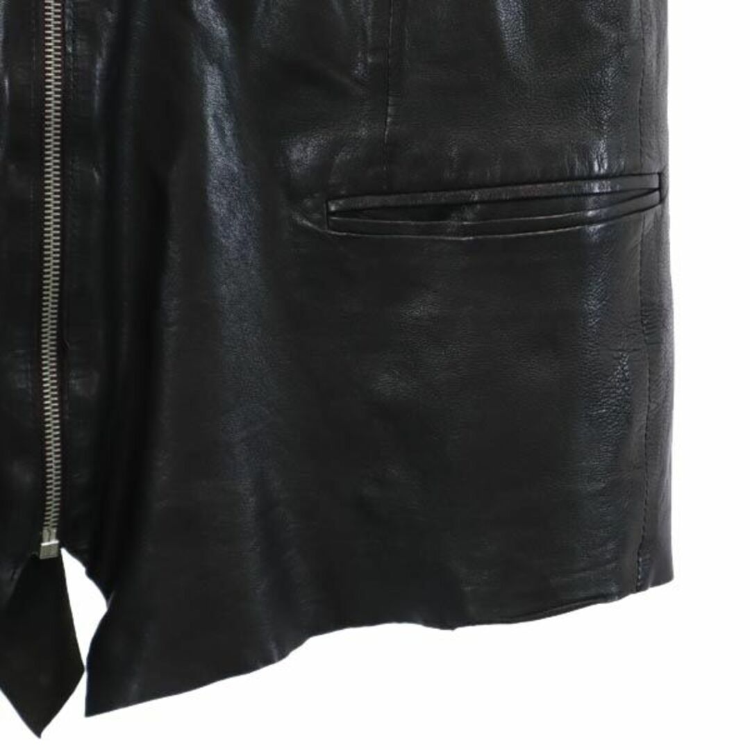 Paul Smith - ポールスミス 羊革 レザージャケット ブラック Paul Smith - ポールスミス 羊革 レザージャケット ブラック