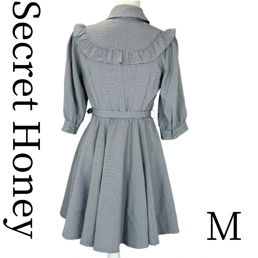 Secret Honey - シークレットハニー チェック 千鳥格子 フリル Secret Honey - シークレットハニー チェック 千鳥格子 フリル