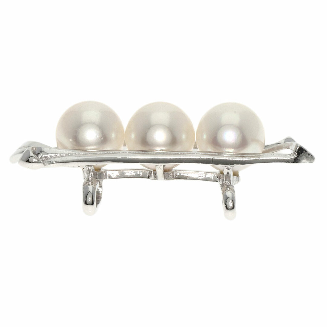 MIKIMOTO - MIKIMOTO パール 真珠 帯留め K14WG レディースの MIKIMOTO - MIKIMOTO パール 真珠 帯留め K14WG レディースの