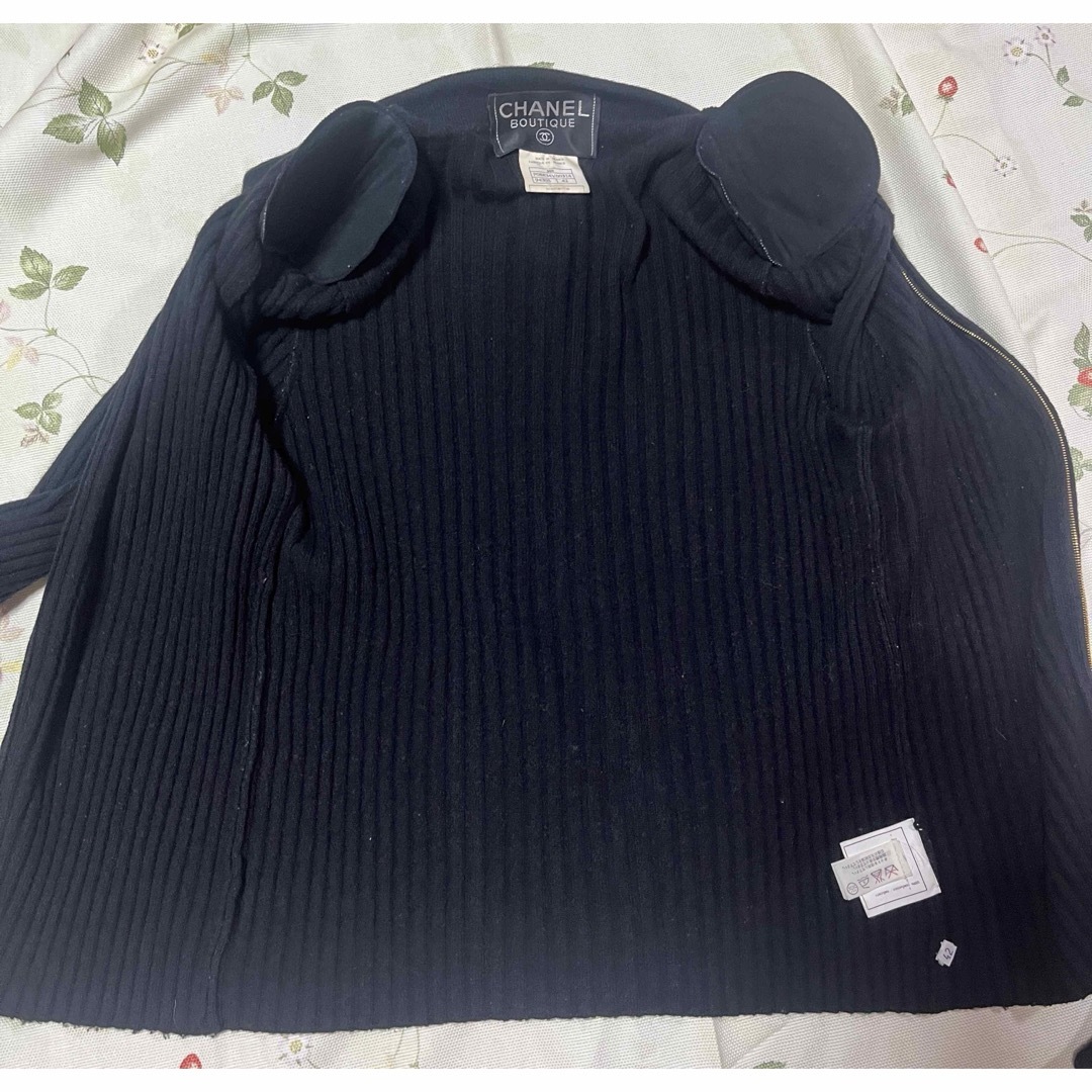 CHANEL - ☆シャネル☆CHANEL☆96Aロゴマークワッペンカシミヤ CHANEL - ☆シャネル☆CHANEL☆96Aロゴマークワッペンカシミヤ