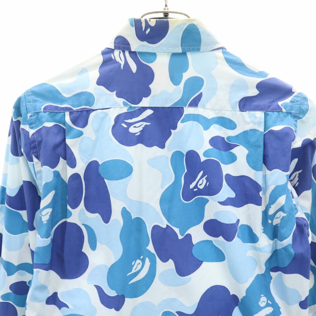 A BATHING APE - アベイシングエイプ 総柄 長袖 シャツ XS A BATHING APE - アベイシングエイプ 総柄 長袖 シャツ XS