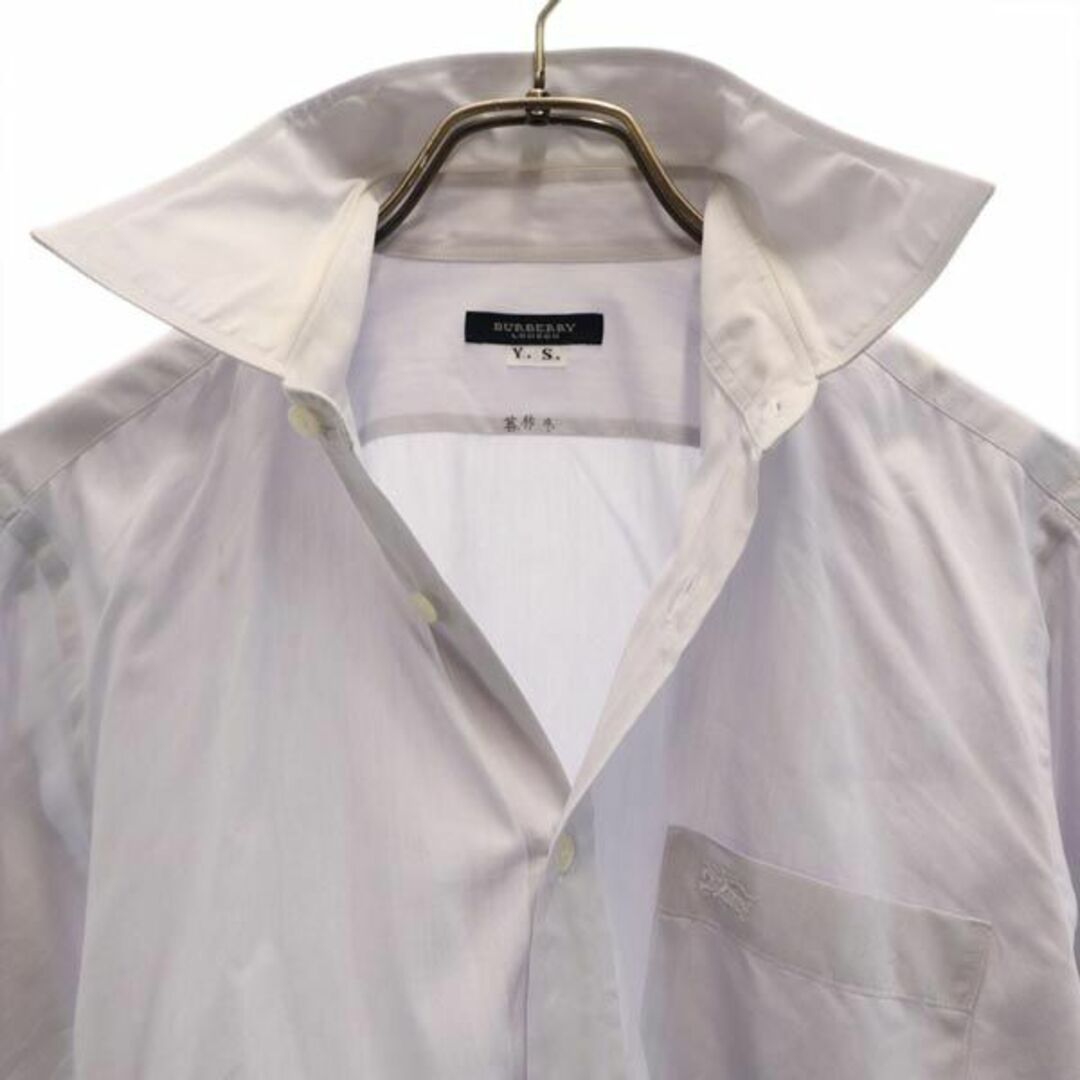 BURBERRY - バーバリー 長袖 シャツ S グレー系 BURBERRY メンズ BURBERRY - バーバリー 長袖 シャツ S グレー系 BURBERRY メンズ