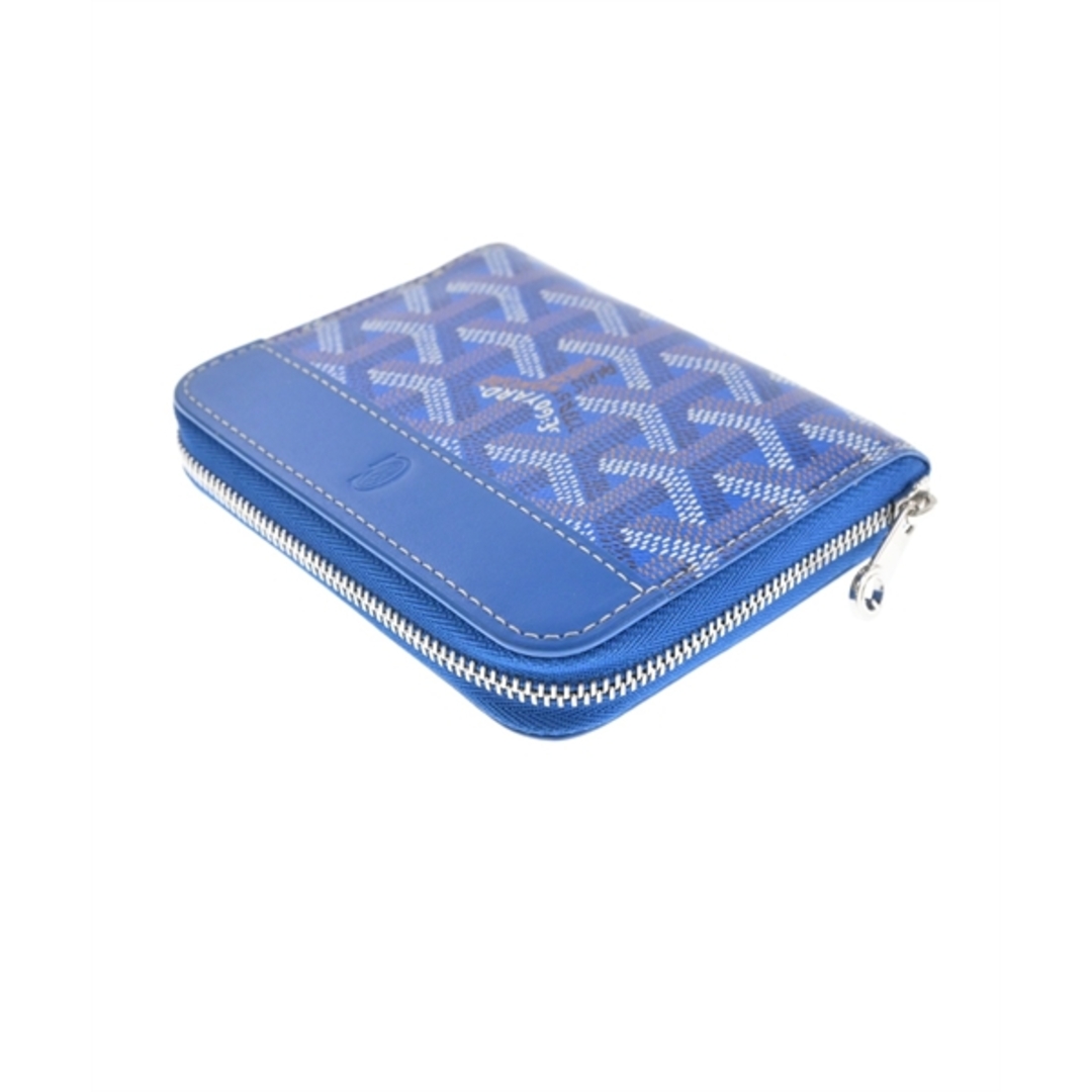 GOYARD - GOYARD ゴヤール 財布・コインケース PM 青 【古着 GOYARD - GOYARD ゴヤール 財布・コインケース PM 青 【古着