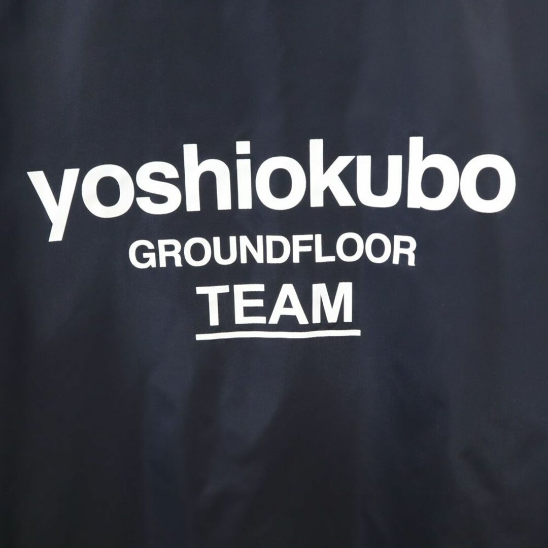 yoshio kubo - ヨシオクボ バックプリント コート 1 ネイビー yoshio kubo - ヨシオクボ バックプリント コート 1 ネイビー