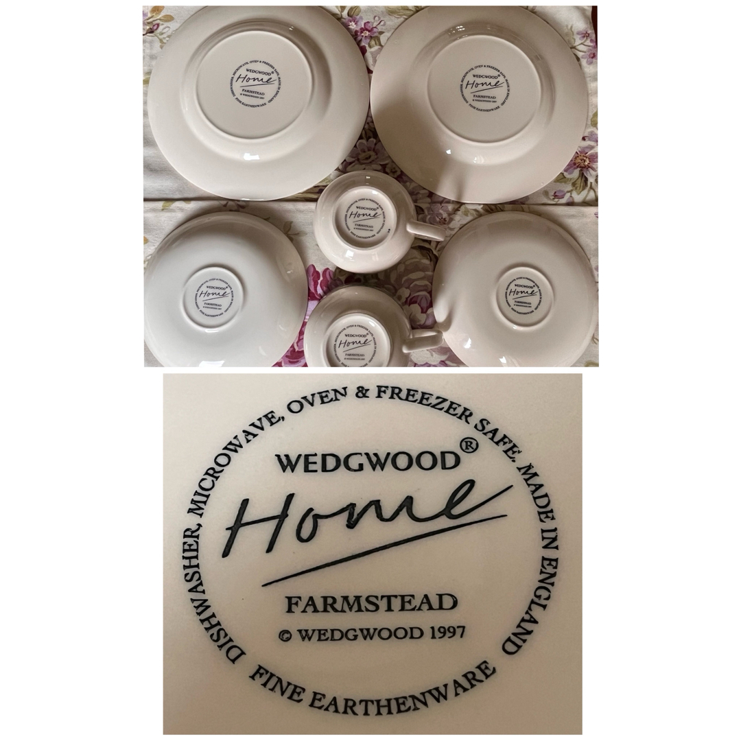 WEDGWOOD - ウェッジウッド☆ファームステッド☆トリオ ペアの WEDGWOOD - ウェッジウッド☆ファームステッド☆トリオ ペアの
