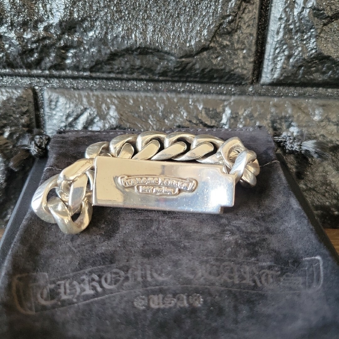 Chrome Hearts - クロムハーツ IDブレスレット フローラルクロス Chrome Hearts - クロムハーツ IDブレスレット フローラルクロス