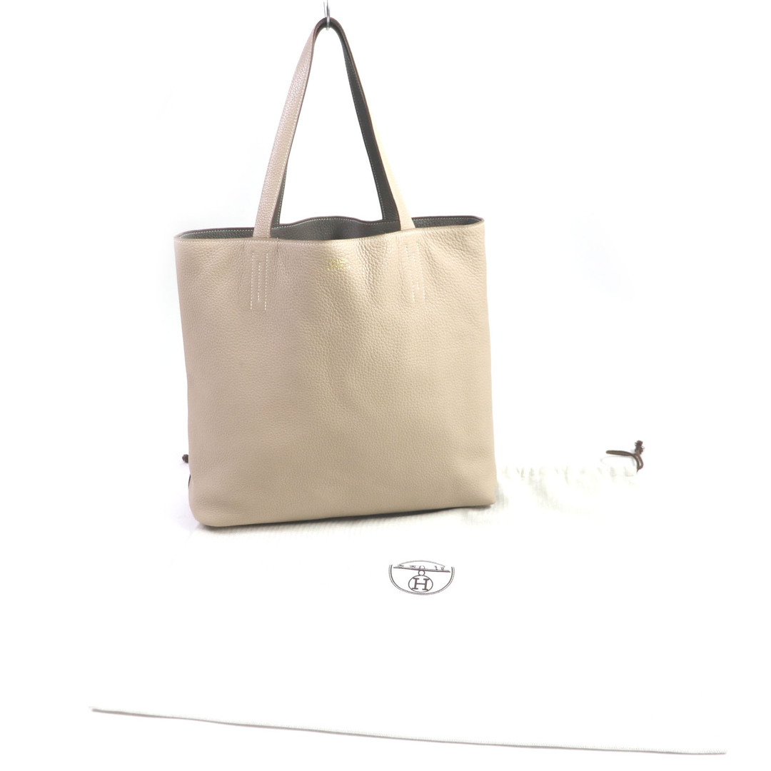 HERMES - 極美品▽HERMES エルメス ドゥブルセンス45 エタン HERMES - 極美品▽HERMES エルメス ドゥブルセンス45 エタン