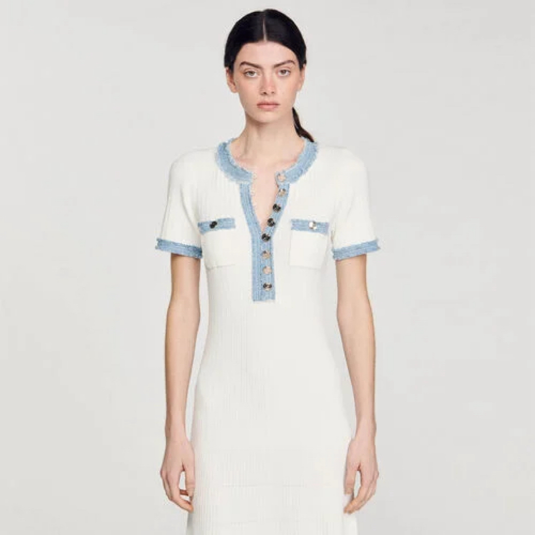 新品sandro サンドロ ワンピース 定価8万円 新品sandro サンドロ ワンピース 定価8万円