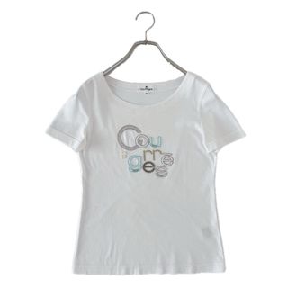 Courreges(Tシャツ(半袖/袖なし) ・ ブラック/黒色系)のフリマ Courreges(Tシャツ(半袖/袖なし) ・ ブラック/黒色系)のフリマ