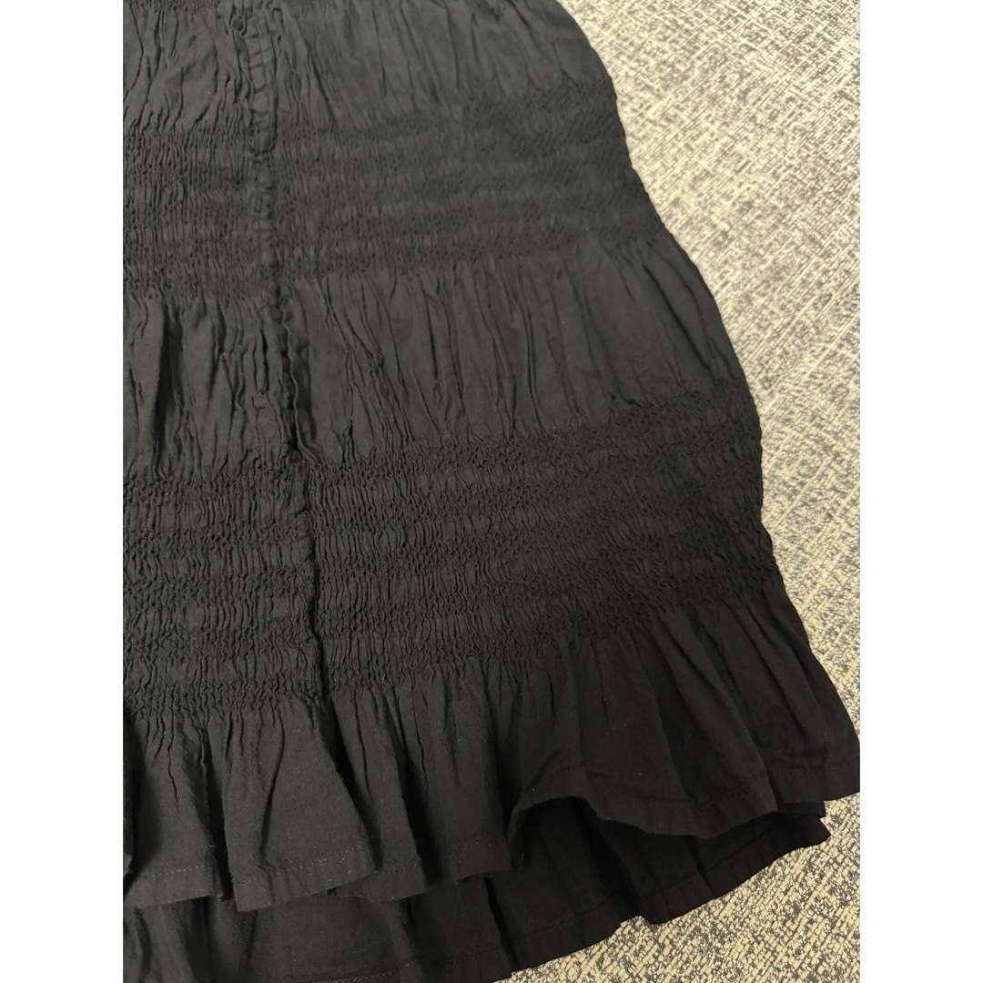 ISSEY MIYAKE - 新品 イッセイミヤケ ME 黒いスカートFG553の ISSEY MIYAKE - 新品 イッセイミヤケ ME 黒いスカートFG553の