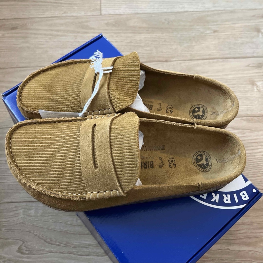 BIRKENSTOCK - 新品 BIRKENSTOCK Naples レザー サンダル 43 BIRKENSTOCK - 新品 BIRKENSTOCK Naples レザー サンダル 43