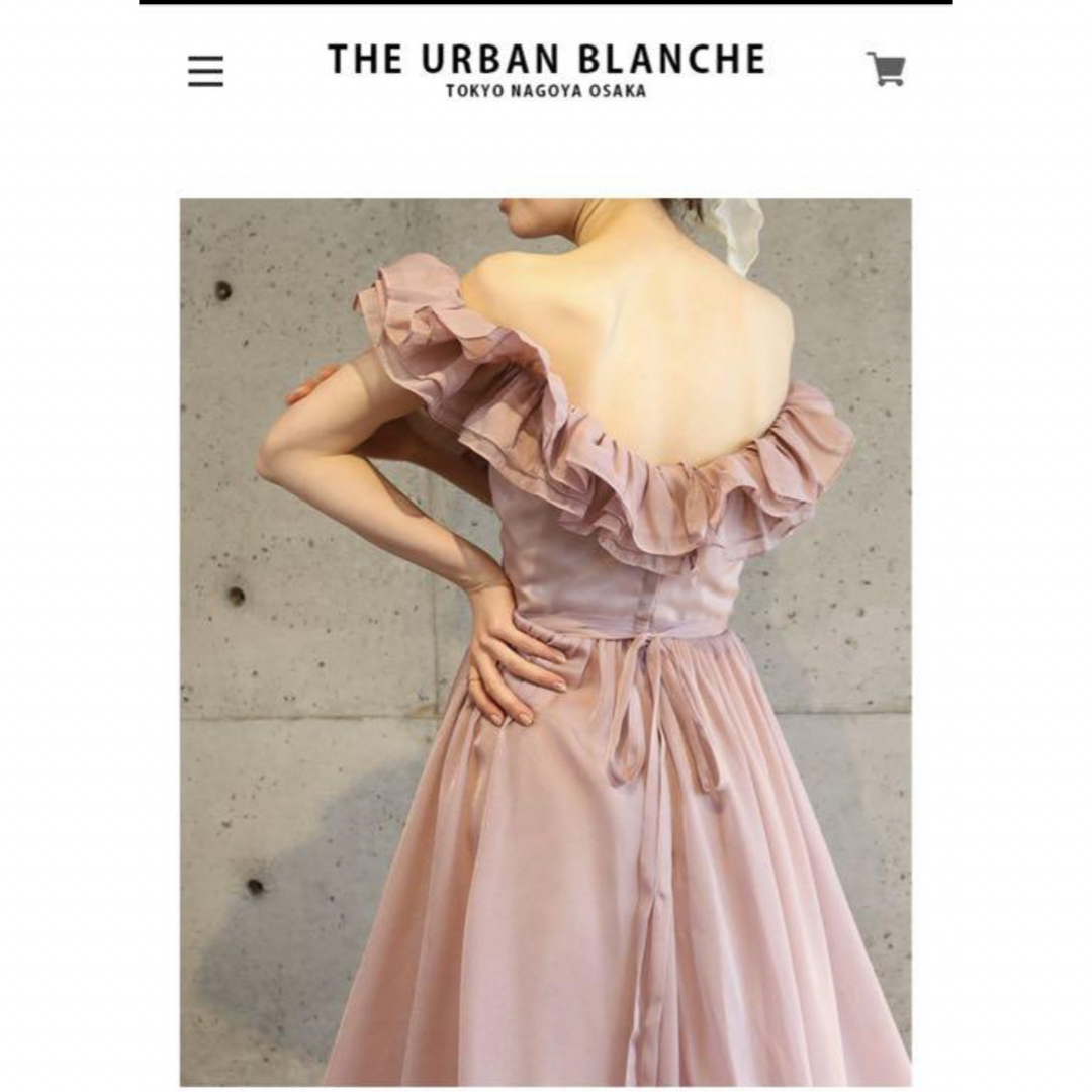 アーバンブランシュ ブラック ロングドレス (NEW】【THE URBAN アーバンブランシュ ブラック ロングドレス (NEW】【THE URBAN