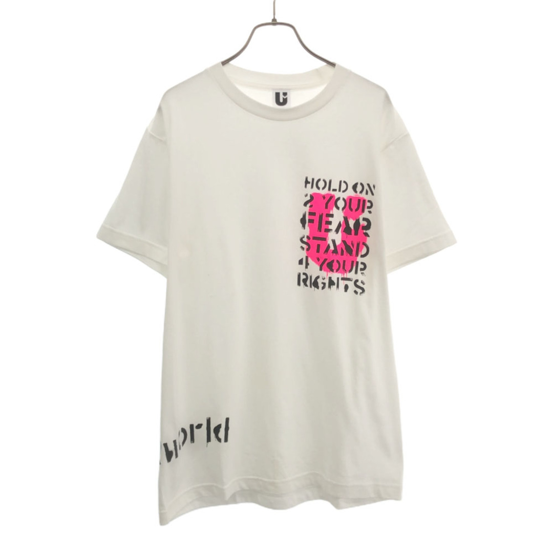 UVERworld - ウーバーワールド 半袖 Tシャツ M ホワイト UVERworld - ウーバーワールド 半袖 Tシャツ M ホワイト
