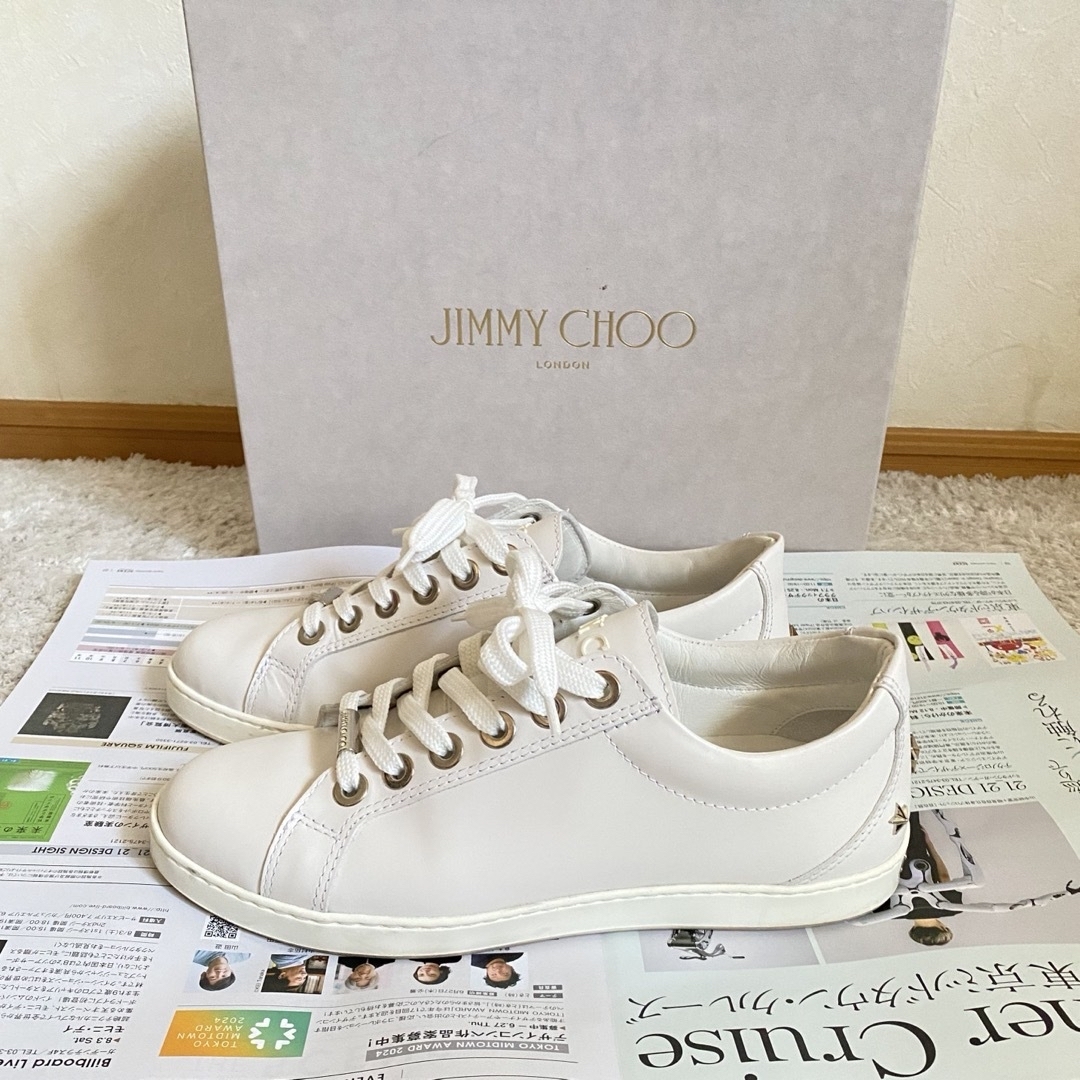 美品 JIMMY CHOO スニーカー 美品 JIMMY CHOO スニーカー