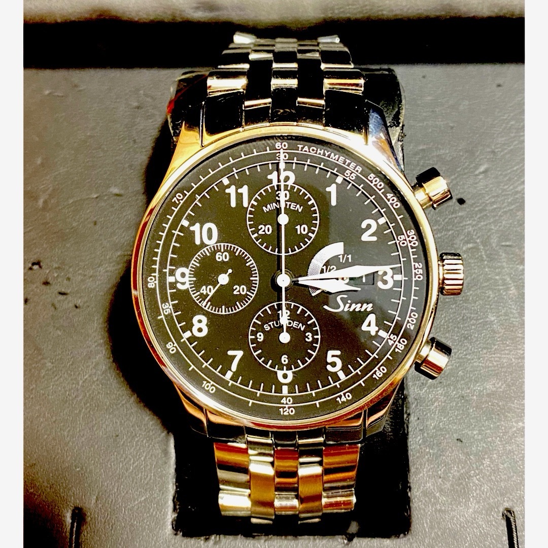 SINN - Sinn 956 クロノグラフ 純正ブレス ジン 中古品の通販 by SINN - Sinn 956 クロノグラフ 純正ブレス ジン 中古品の通販 by