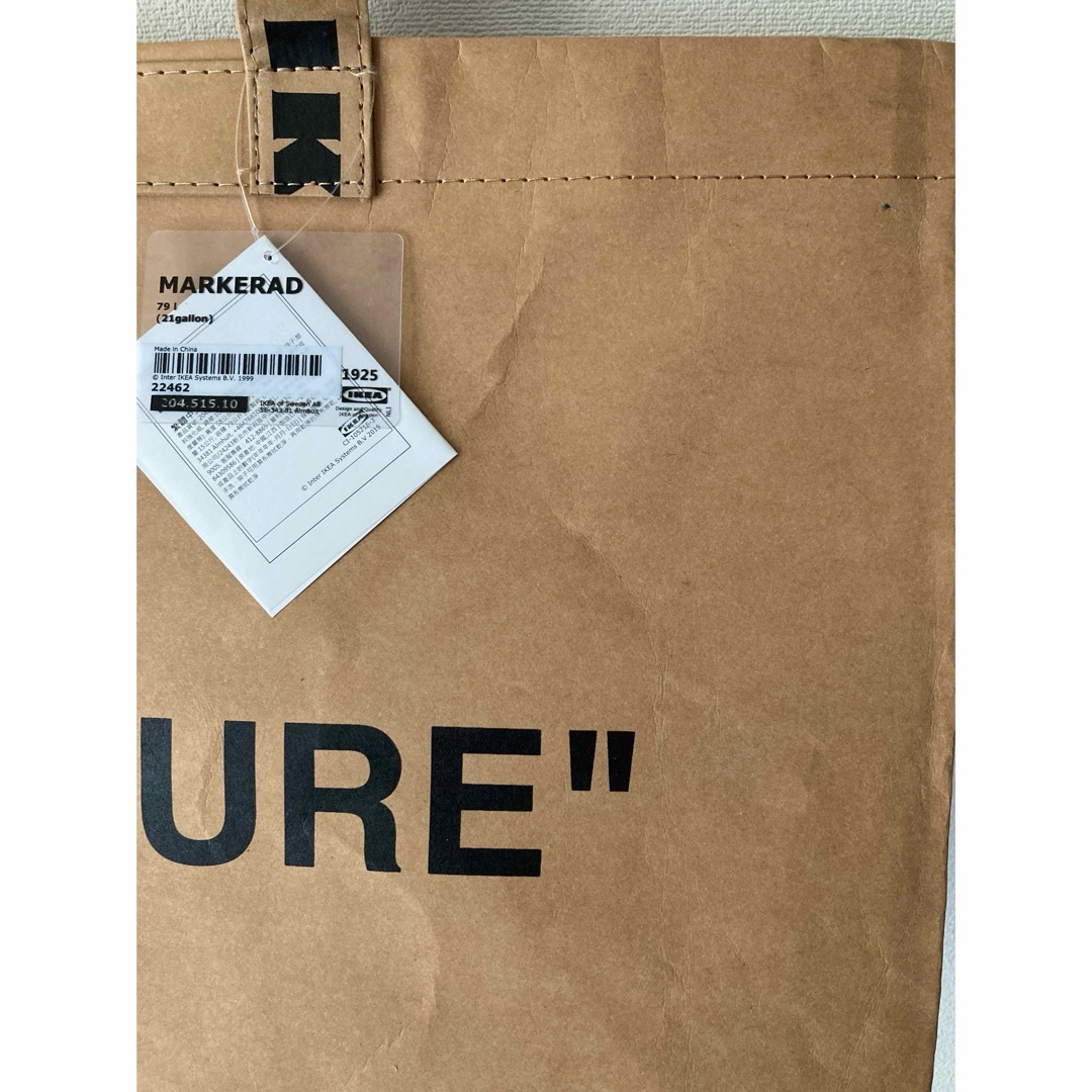 IKEA - 【新品】M L2枚IKEA x OFF-WHITE バッグの通販 by ちぃ IKEA - 【新品】M L2枚IKEA x OFF-WHITE バッグの通販 by ちぃ