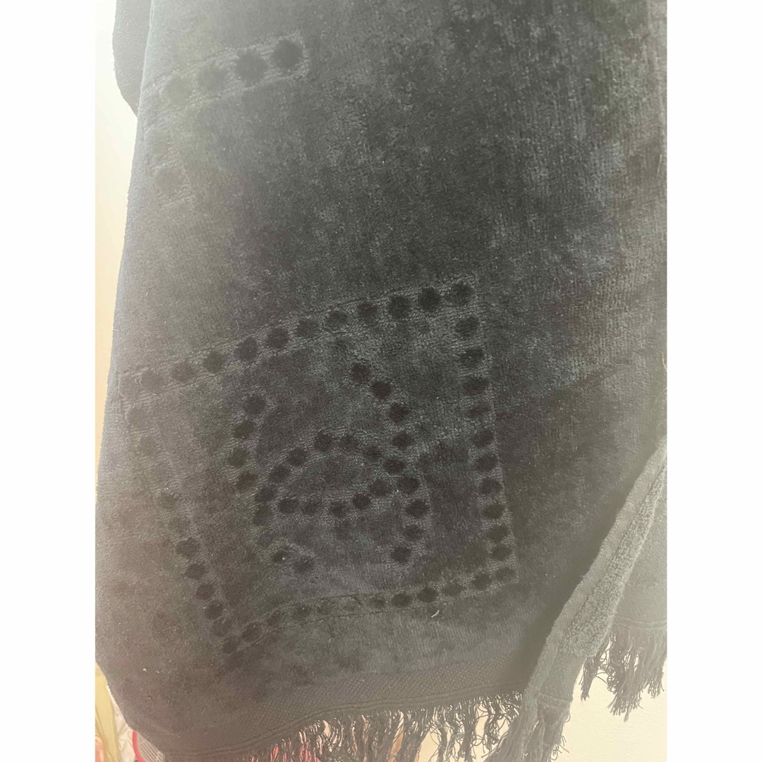 CHANEL シャネル ショール ココマーク ロゴ タオル地 激レア❤️ CHANEL シャネル ショール ココマーク ロゴ タオル地 激レア❤️