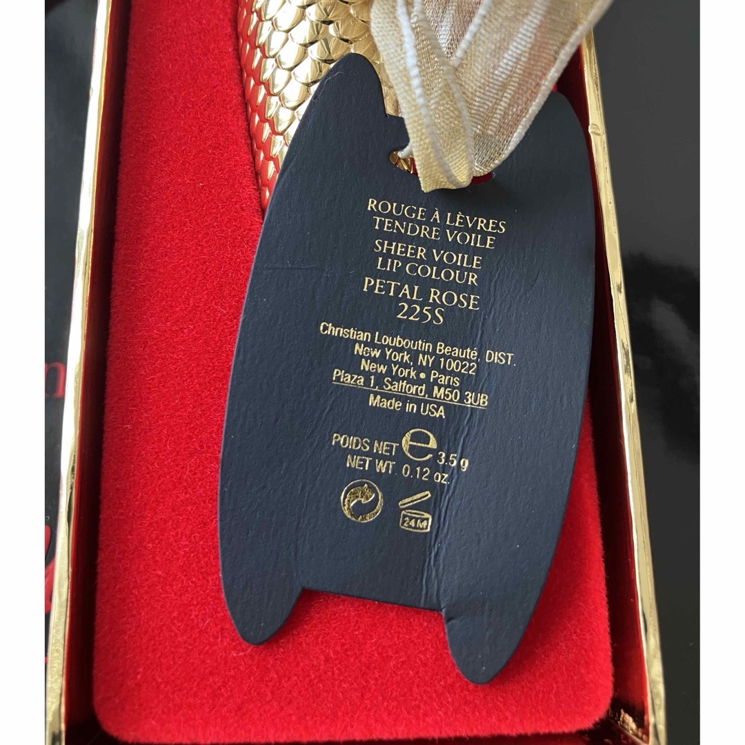 Christian Louboutin - 新品未使用箱付き ルブタン リップ の Christian Louboutin - 新品未使用箱付き ルブタン リップ の
