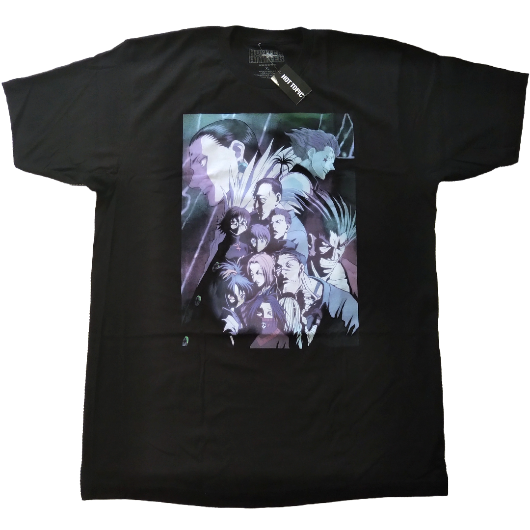 HUNTER×HUNTER Tシャツ XL 黒 幻影旅団 アニメT 海外公式 *の HUNTER×HUNTER Tシャツ XL 黒 幻影旅団 アニメT 海外公式 *の