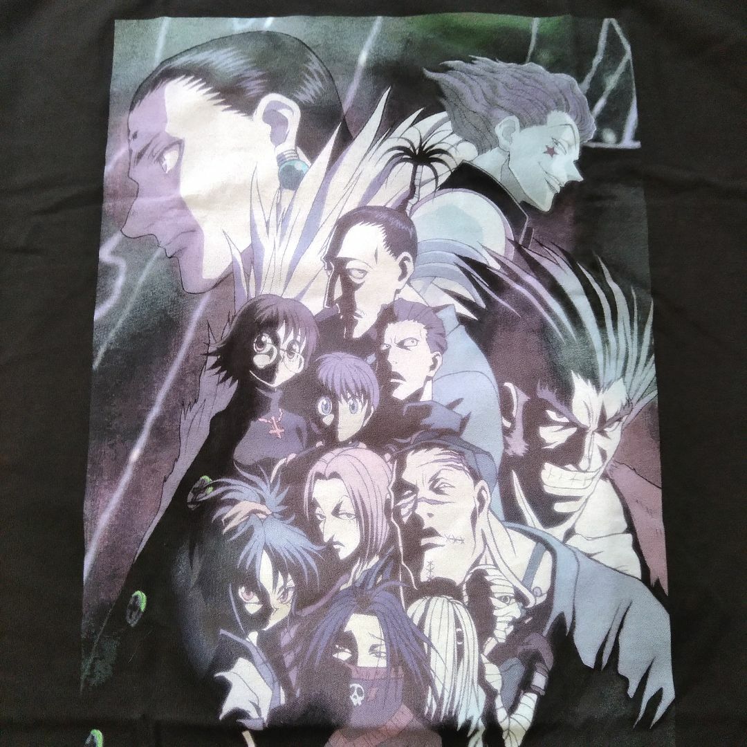 HUNTER×HUNTER Tシャツ XL 黒 幻影旅団 アニメT 海外公式 *の HUNTER×HUNTER Tシャツ XL 黒 幻影旅団 アニメT 海外公式 *の