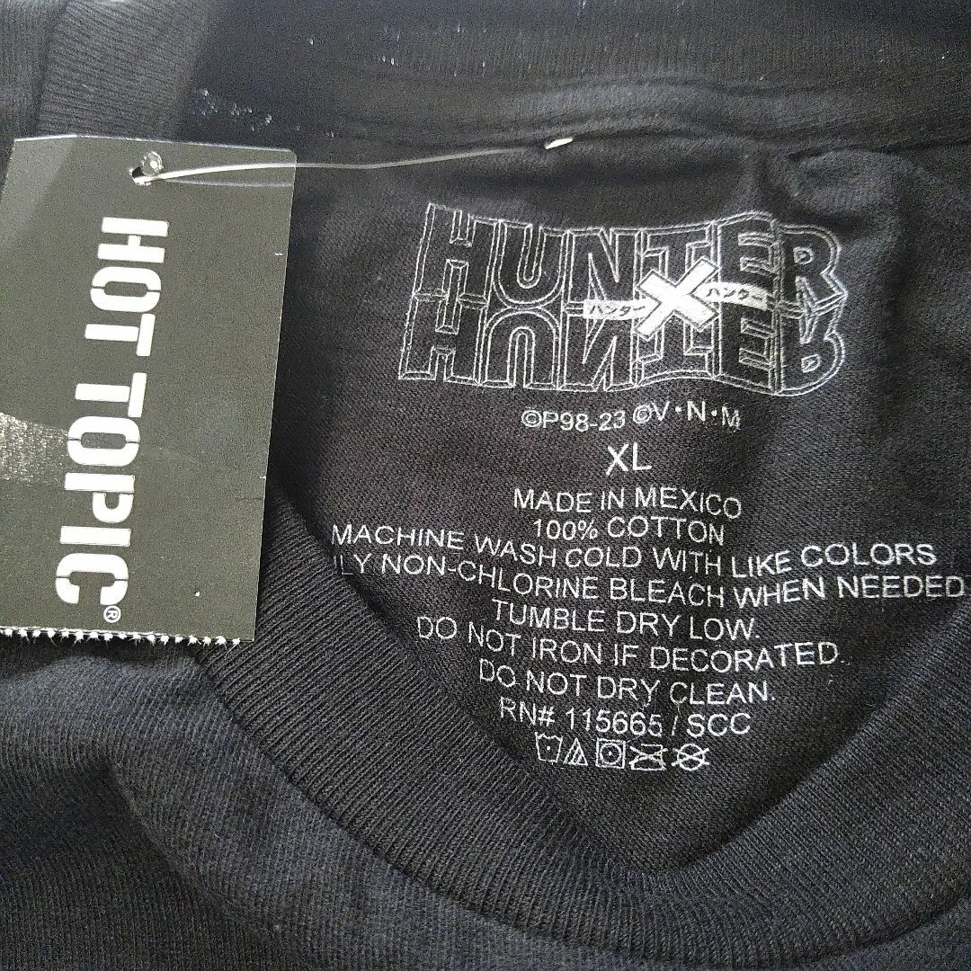 HUNTER×HUNTER Tシャツ XL 黒 幻影旅団 アニメT 海外公式 *の HUNTER×HUNTER Tシャツ XL 黒 幻影旅団 アニメT 海外公式 *の
