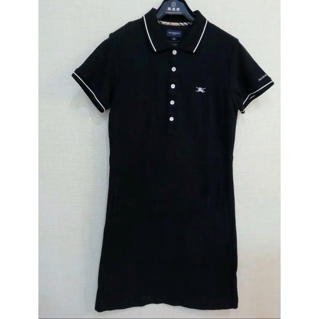 BURBERRY Golf バーバリーゴルフ ワンピース ブラック M 黒 BURBERRY Golf バーバリーゴルフ ワンピース ブラック M 黒