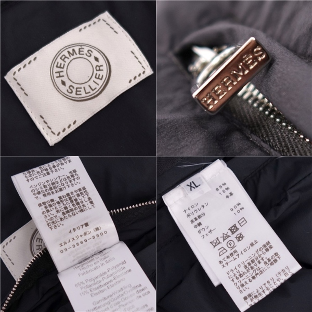 HERMES - 美品 エルメス HERMES ジャケット ピウミーノ ダウン HERMES - 美品 エルメス HERMES ジャケット ピウミーノ ダウン