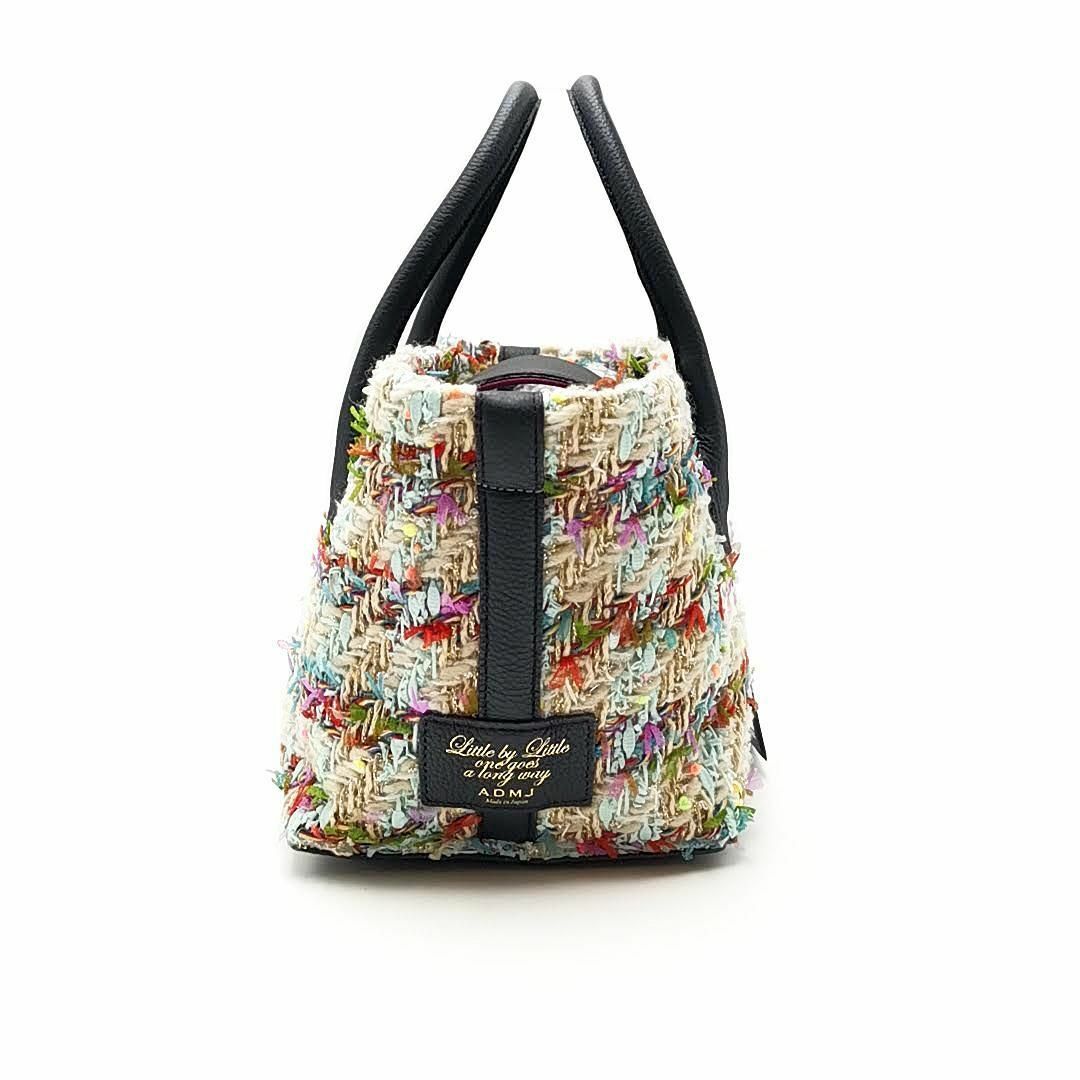 A.D.M.J. - 超美品 ADMJ アクセソワ バッグ ファンシーツイード A.D.M.J. - 超美品 ADMJ アクセソワ バッグ ファンシーツイード