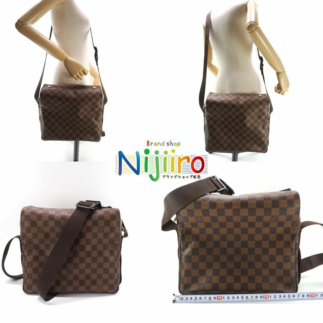 LOUIS VUITTON - 【極美品】ルイヴィトン ダミエ ナヴィグリオ LOUIS VUITTON - 【極美品】ルイヴィトン ダミエ ナヴィグリオ