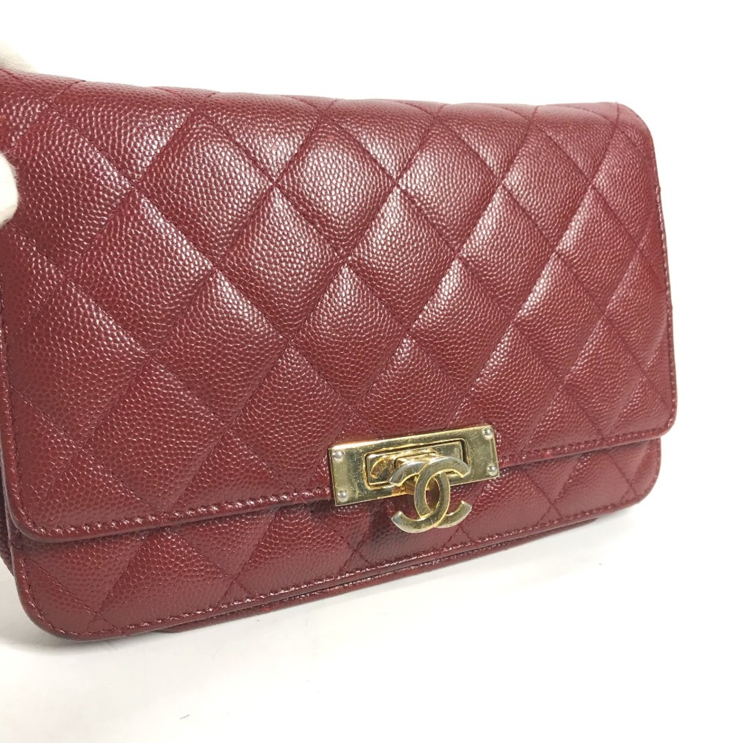 CHANEL - シャネル CHANEL ココロック チェーンウォレット CC CHANEL - シャネル CHANEL ココロック チェーンウォレット CC