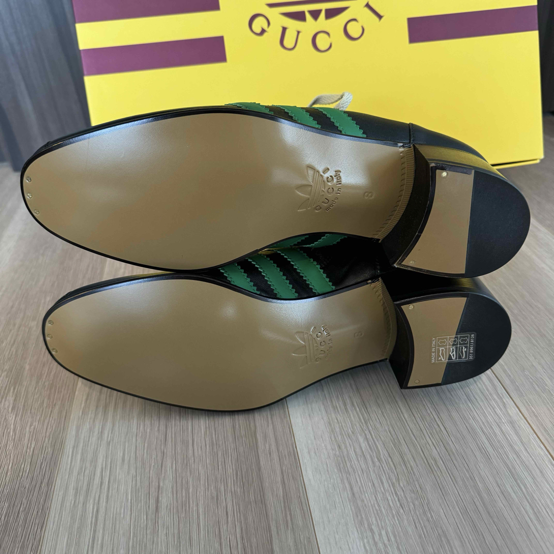 GUCCI - 未使用 GUCCI adidas コラボ ブーツ 大人気カラー GUCCI - 未使用 GUCCI adidas コラボ ブーツ 大人気カラー