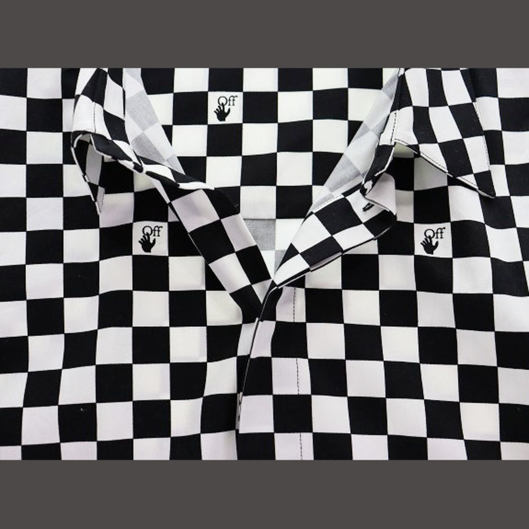 オフホワイト OFF WHITE SEASONAL CHECK SHIRT XL シャツ オフホワイト OFF WHITE SEASONAL CHECK SHIRT XL シャツ