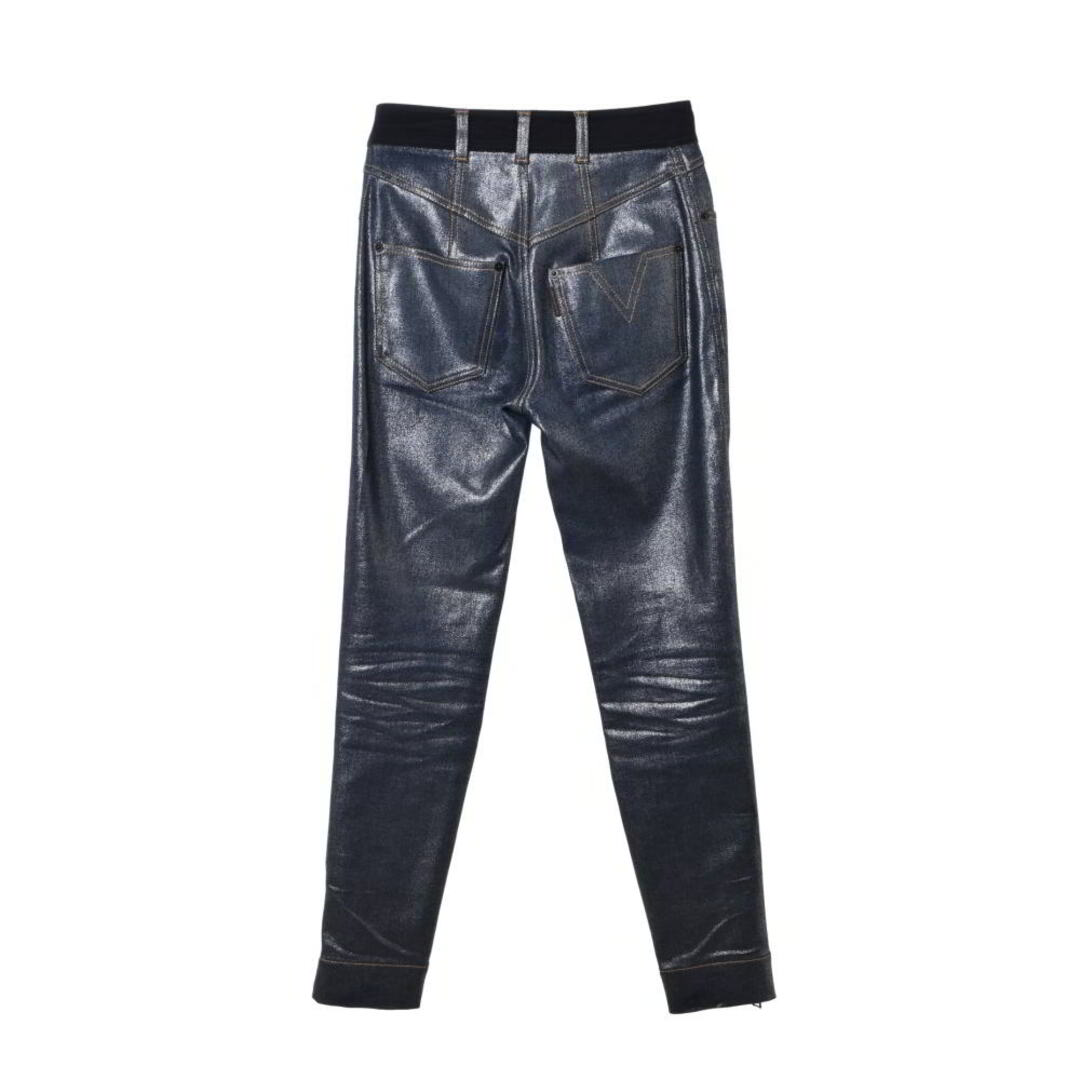 LOUIS VUITTON - LOUIS VUITTON ラメ 裾ジップ スキニーデニムの LOUIS VUITTON - LOUIS VUITTON ラメ 裾ジップ スキニーデニムの