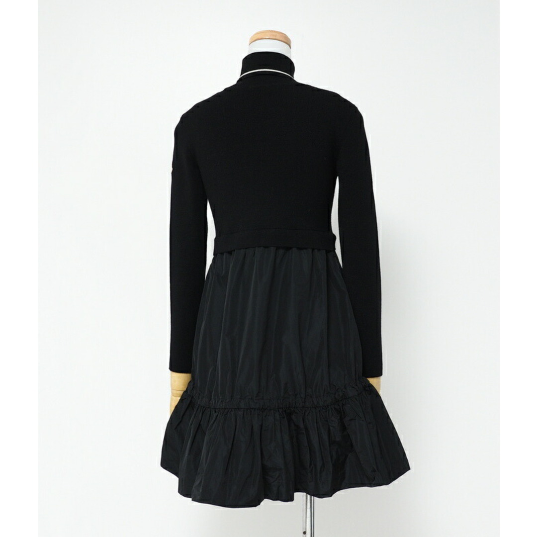 美品♡MONCLER モンクレール ABITO ロングワンピース ロゴ異素材 美品♡MONCLER モンクレール ABITO ロングワンピース ロゴ異素材