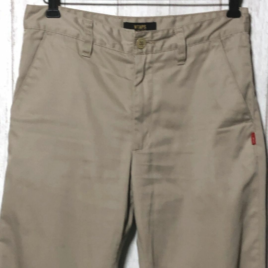 W)taps - WTAPS チノパン S ダブルタップス ツイル KHAKI W)taps - WTAPS チノパン S ダブルタップス ツイル KHAKI