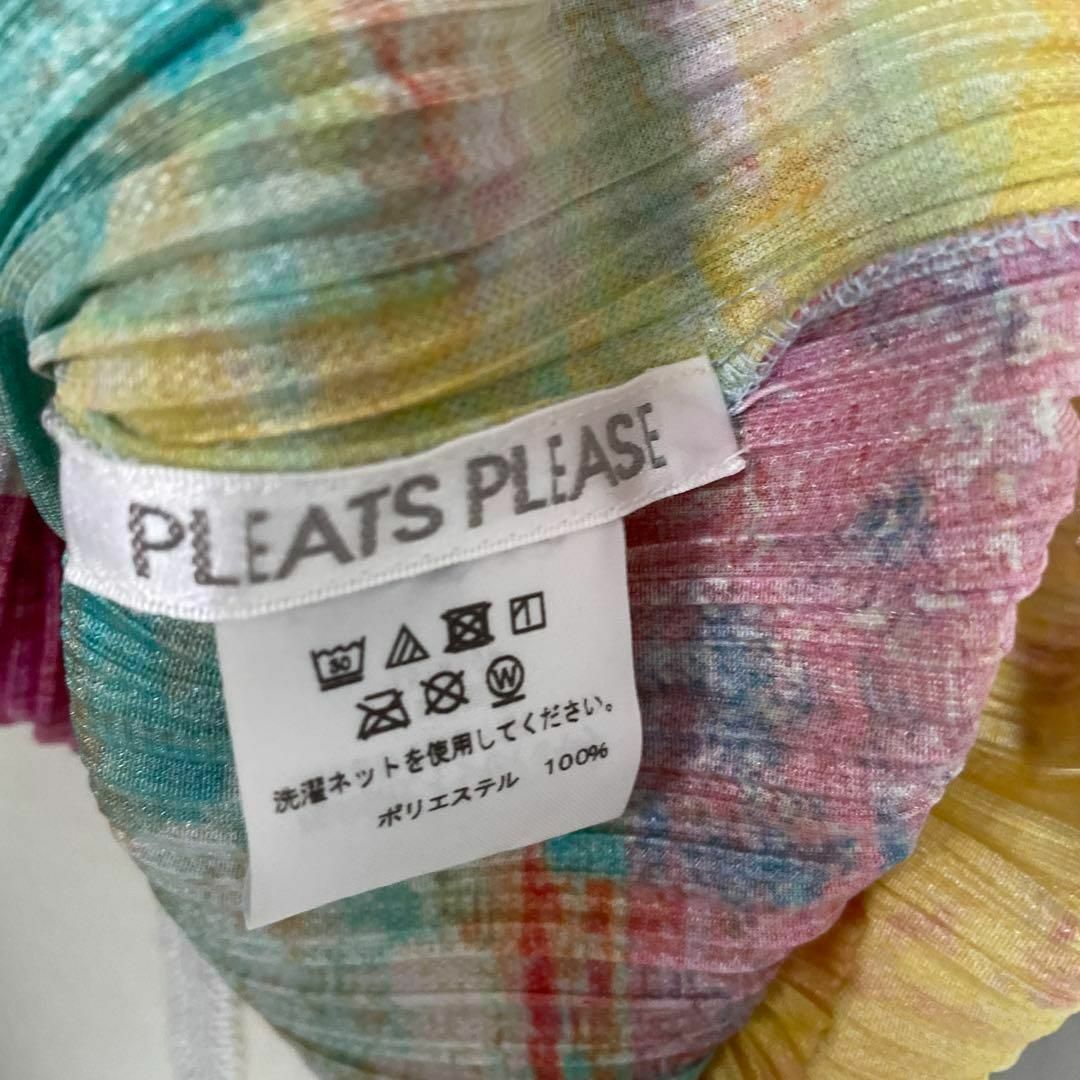 D プリーツプリーズ PLEATSPLEASE 総柄 長袖 ブラウス シャツ D プリーツプリーズ PLEATSPLEASE 総柄 長袖 ブラウス シャツ