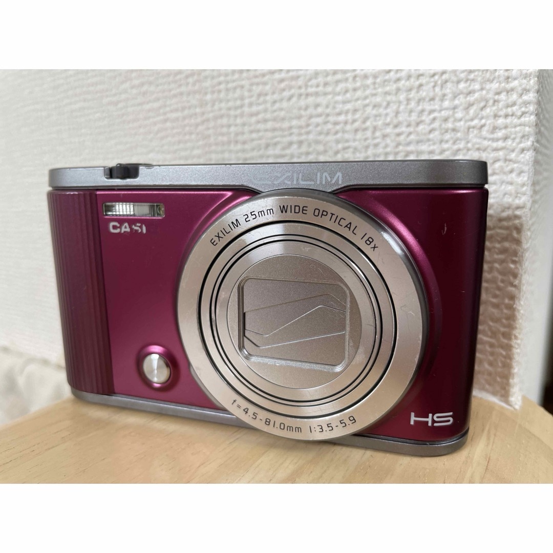 CASIO HIGH SPEED EXILIM EX-ZR1700 ワインレッド CASIO HIGH SPEED EXILIM EX-ZR1700 ワインレッド