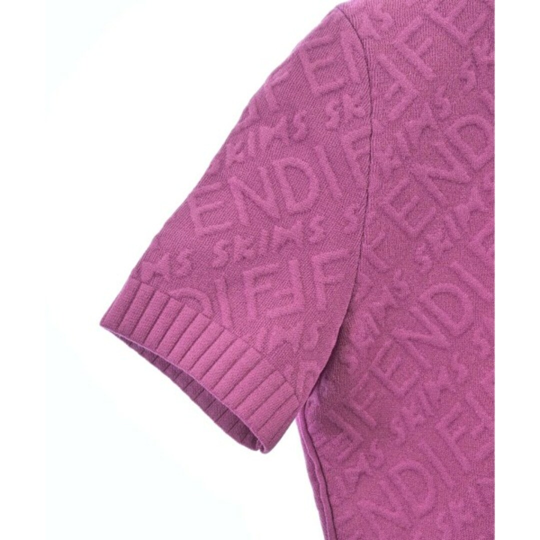 FENDI - FENDI フェンディ ワンピース 42(M位) ピンク(総柄 FENDI - FENDI フェンディ ワンピース 42(M位) ピンク(総柄