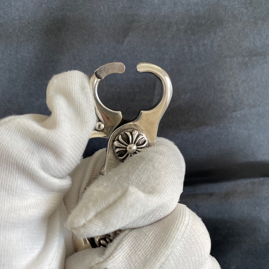 特別製】美品 シルバー925 クロスフック メンズ キーホルダー 特別製】美品 シルバー925 クロスフック メンズ キーホルダー