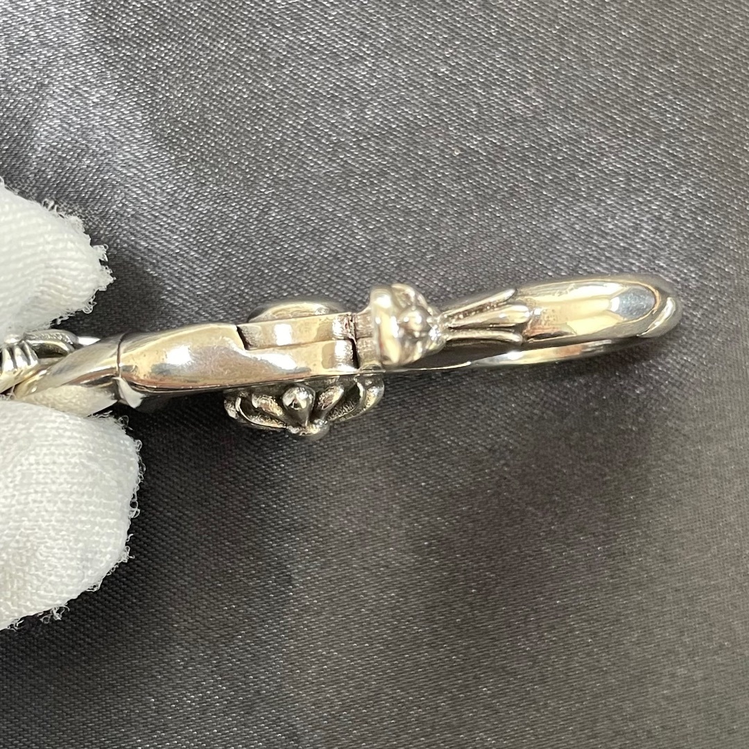 特別製】美品 シルバー925 クロスフック メンズ キーホルダー 特別製】美品 シルバー925 クロスフック メンズ キーホルダー