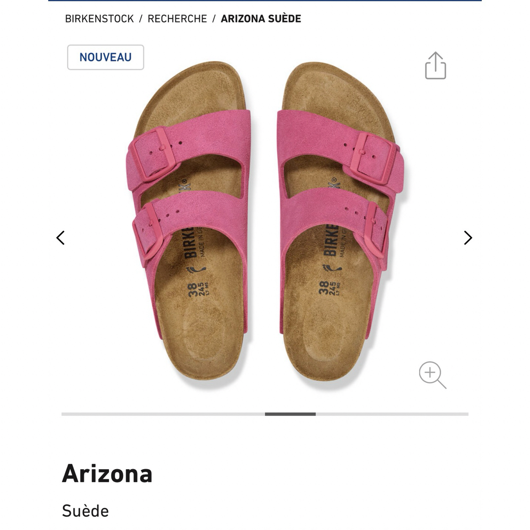 BIRKENSTOCK - ビルケンストック 未使用•日本未発売 ピンク BIRKENSTOCK - ビルケンストック 未使用•日本未発売 ピンク