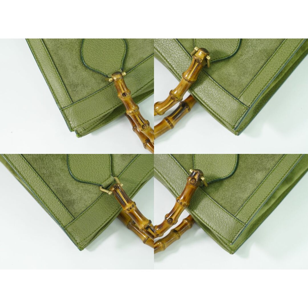GUCCI - 本物 グッチ GUCCI バンブー ハンドバッグ トートバッグ GUCCI - 本物 グッチ GUCCI バンブー ハンドバッグ トートバッグ