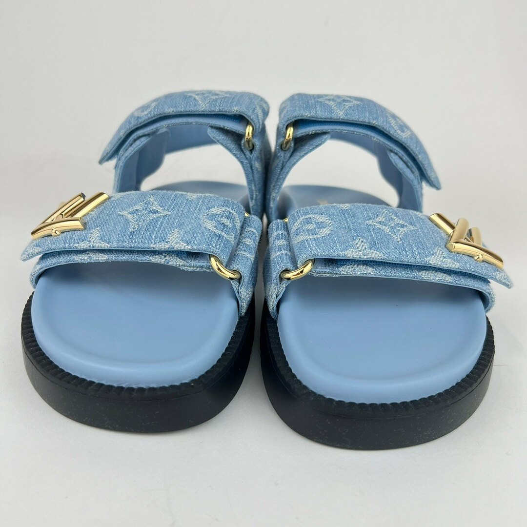 新品未使用 LOUIS VUITTON Sunset Flat Comfort Mule ルイ 新品未使用 LOUIS VUITTON Sunset Flat Comfort Mule ルイ