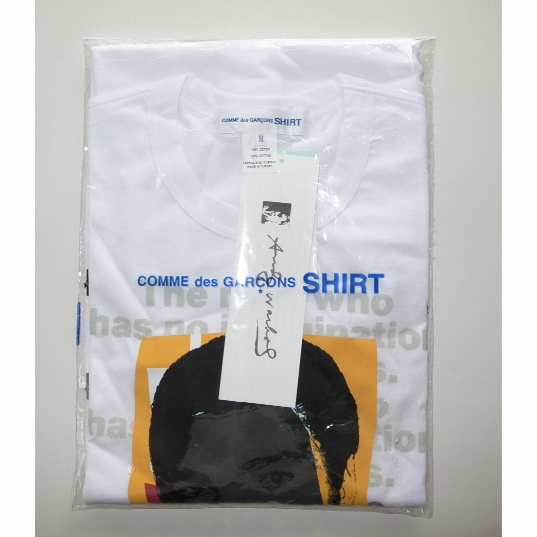 コムデギャルソン Tシャツ sizeM モハメド・アリ アンディ コムデギャルソン Tシャツ sizeM モハメド・アリ アンディ