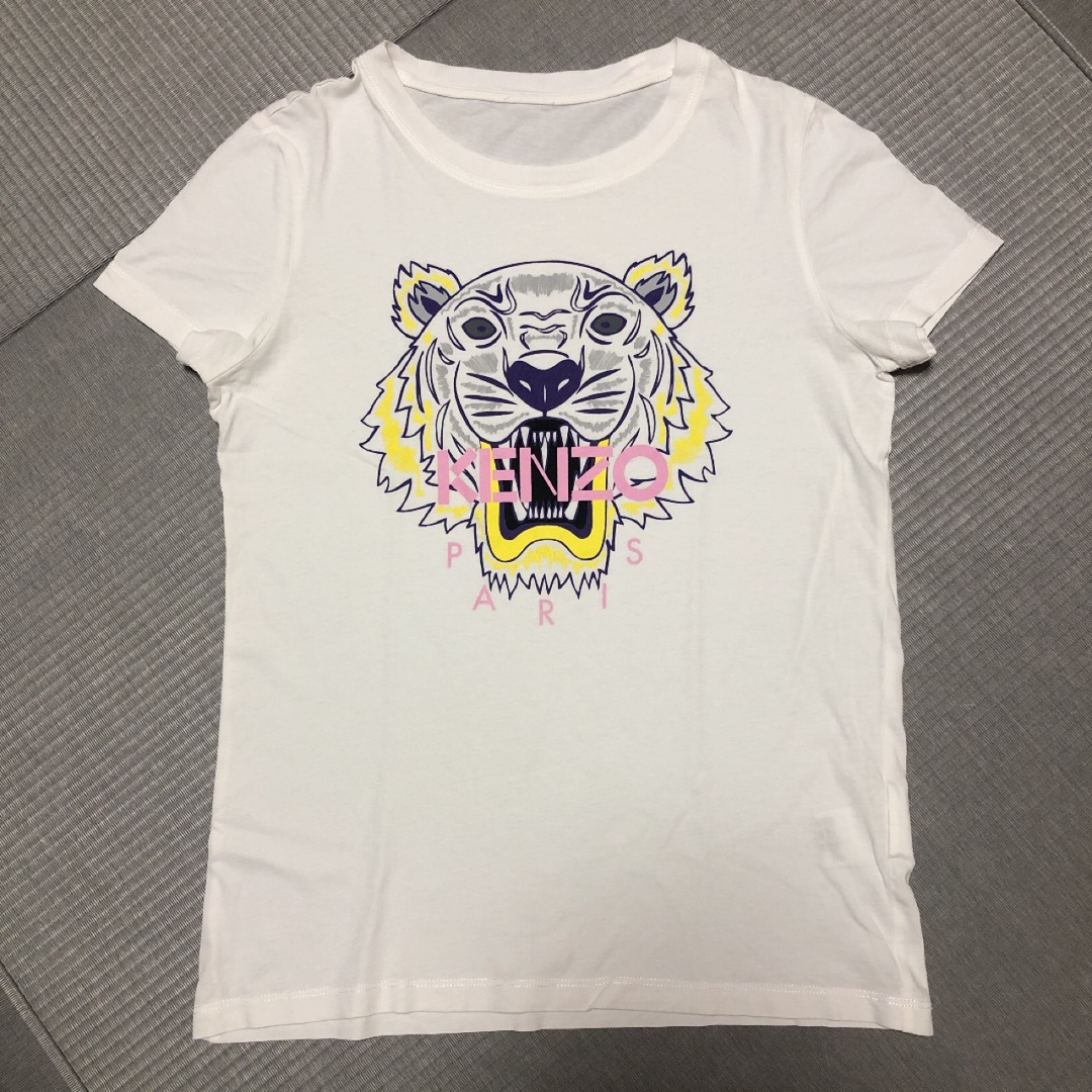 KENZO - ケンゾー タイガーtシャツ 白の通販 by shop|ケンゾー KENZO - ケンゾー タイガーtシャツ 白の通販 by shop|ケンゾー