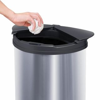色: シルバー】applife 自動 開閉ダストボックス 黒 | 47L(45の 色: シルバー】applife 自動 開閉ダストボックス 黒 | 47L(45の