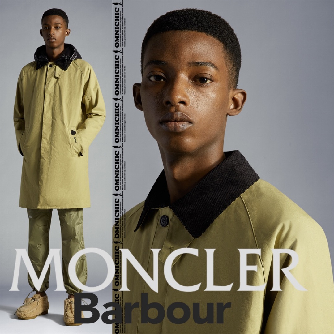 MONCLER - 国内正規品新品37万MONCLER BARBOURモンクレール MONCLER - 国内正規品新品37万MONCLER BARBOURモンクレール