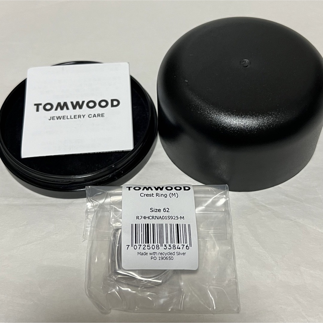 TOM WOOD トムウッド Crest Ringリング シルバー925 指輪 リング TOM WOOD トムウッド Crest Ringリング シルバー925 指輪 リング