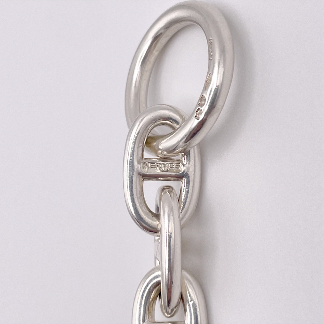 HERMES - HERMES マルジェラ期 シェーヌダンクル MM シルバー HERMES - HERMES マルジェラ期 シェーヌダンクル MM シルバー