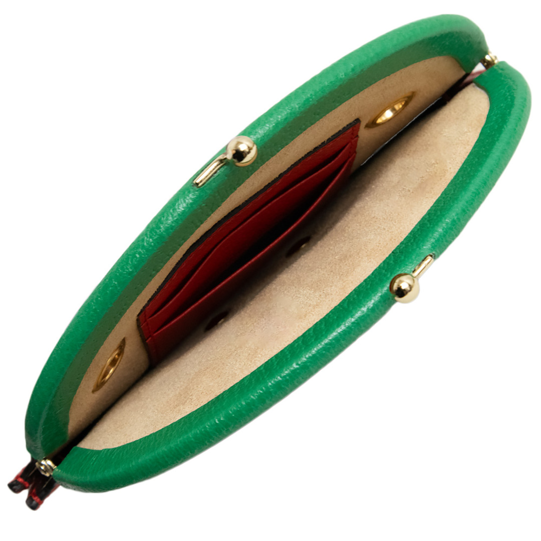 GUCCI - グッチ フルティーニ ストロベリー チェーン ショルダー GUCCI - グッチ フルティーニ ストロベリー チェーン ショルダー